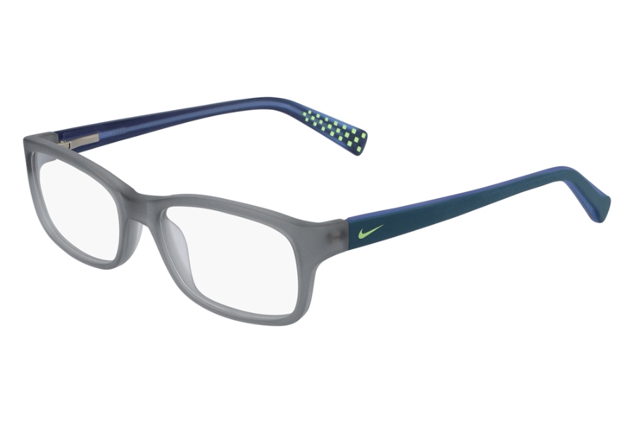 Nike 5513 063 5090 Eyeglasses Blue 50mm Men | Lens & Luxe | Lens & Luxe