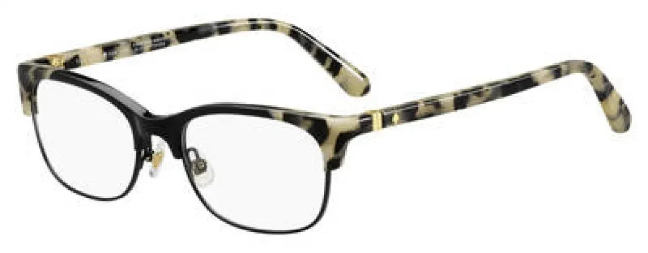 Kate Spade Adali 807 Eyeglasses Black 49mm Women | Lens & Luxe