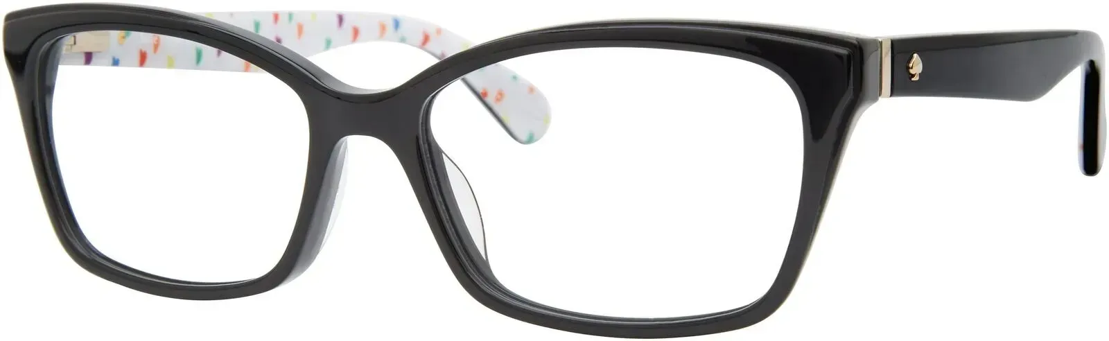 Kate Spade Jeri 06ZL Eyeglasses Black 54mm Women | Lens & Luxe | Lens ...