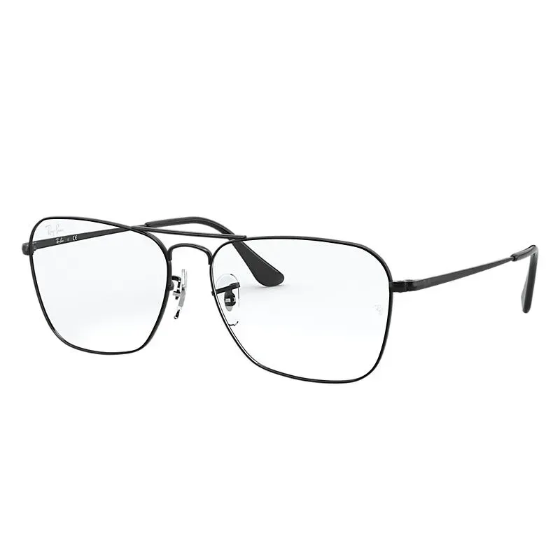 Ray-Ban RX6536 Eyeglasses Black 55mm Unisex | Lens & Luxe