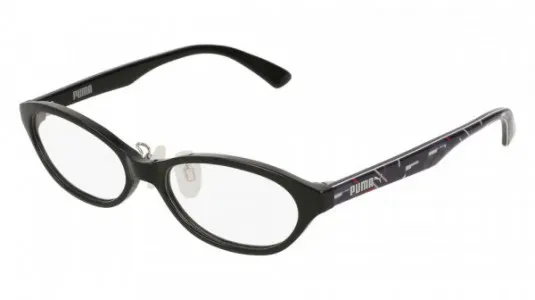 Puma PJ0018OJ 005 Eyeglasses Black 48mm Kids | Lens & Luxe