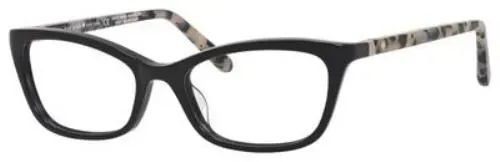 Kate Spade Delacy 07KI Eyeglasses Black Havana 52m... | Lens & Luxe