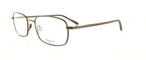 Flexon 652 MAT BARK ESPRESSO Eyeglasses Brown 51mm... | Lens & Luxe