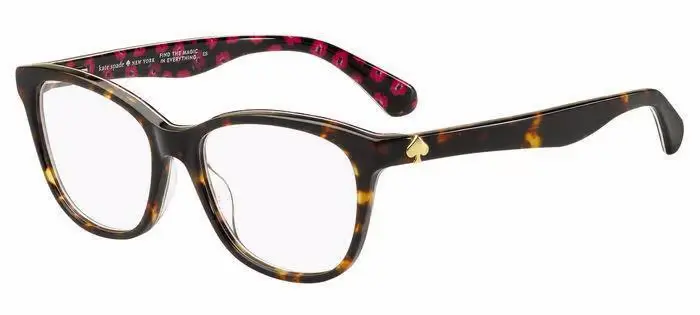 kate spade new york ATALINA 2VM Eyeglasses Havana... | Lens & Luxe
