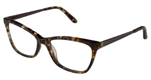 Nicole Miller Bedlow C02 Eyeglasses Tortoise 54mm... | Lens & Luxe