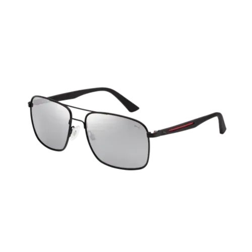 Puma PU0006S 001 Sunglasses Black 59mm Men | Lens & Luxe